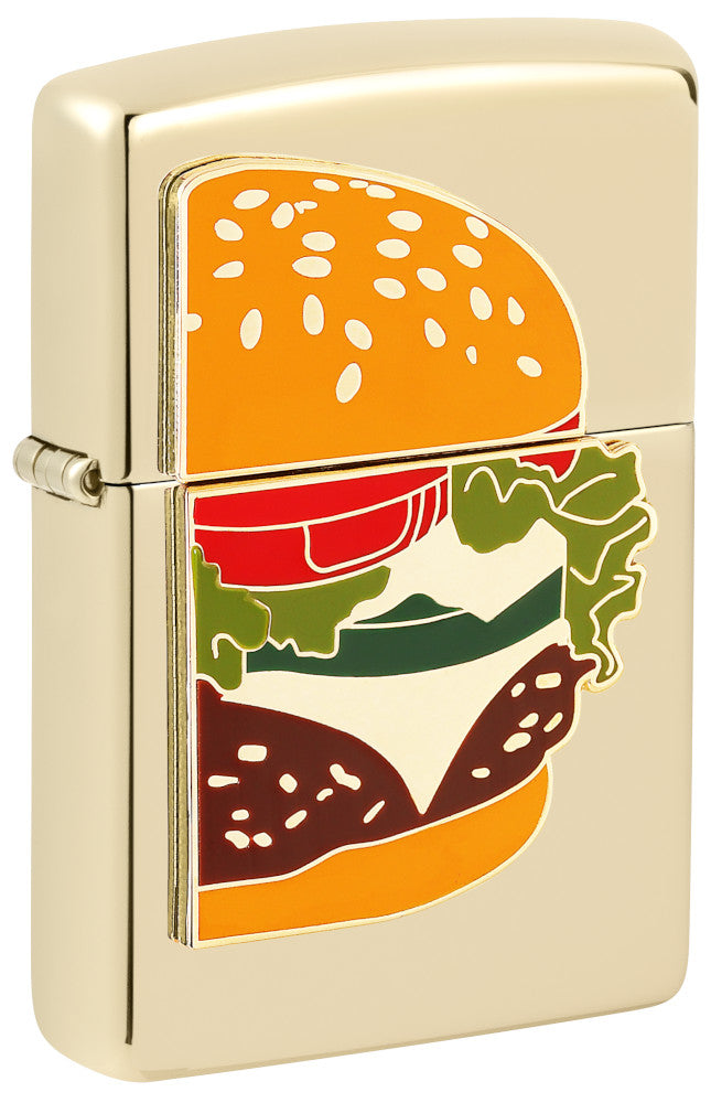 ZIPPO | Windproof Lighter Foodie Burger Emblem