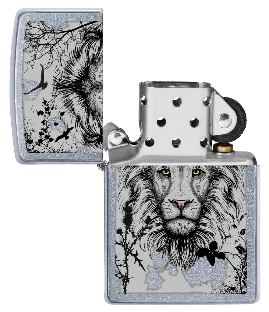 Zippo | Briquet tempête Lion Head Design
