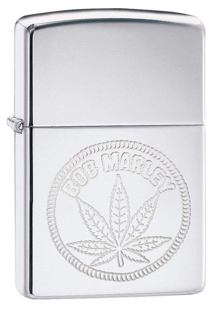 Lighter with Bob Marley design, highly polished | Zippo