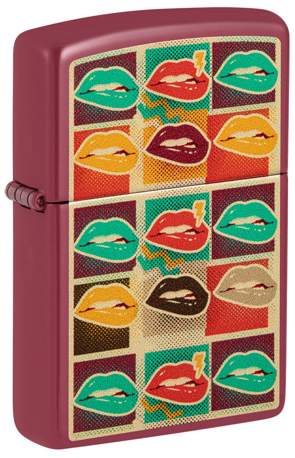 ZIPPO | Windproof Lighter Pop Art Lips