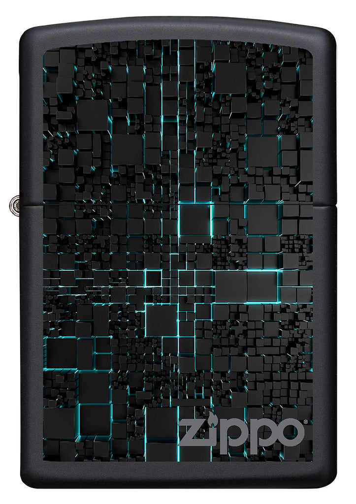 ZIPPO | Blue Neon Design