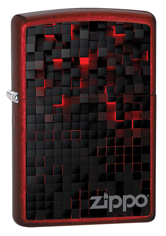 ZIPPO | Sturmfeuerzeug Black Cubes Design